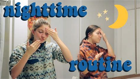 Nighttime Routine Ft My Sister Youtube