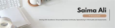 Saima Ali Khan Senior Cybersecurity And Privacy Consultant Grc Iso 27001 Nist Pci Dss