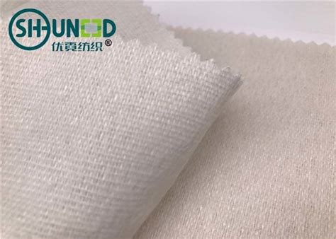 Eco Friendly Soft Woven Interlining Fabric Wool Interlining Fabric For Bag