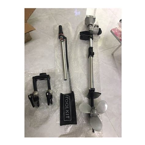 หางเรือ ชุดหางเรือสั้น ต่อเครื่องตัดหญ้า ขนาด 289 มิล Outboard Engine 58cc Kb58 Boat Engine 2