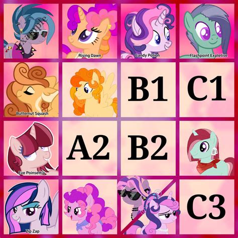 [closed] Mlp Oc X Oc Fusion Chart With A Twist By Leerecanvasgirl On Deviantart