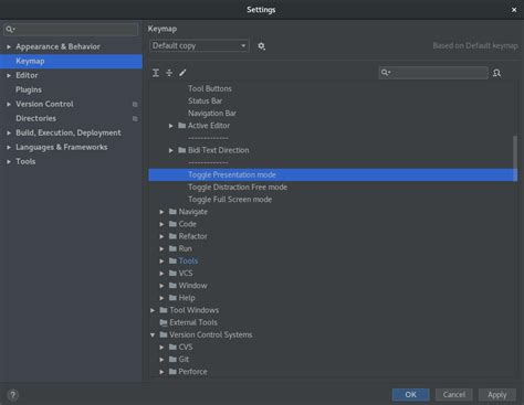 View Open Webstorm In Presentation Mode Stack Overflow