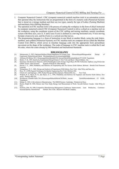 Computer Numerical Control Cnc Milling And Turning For Machining