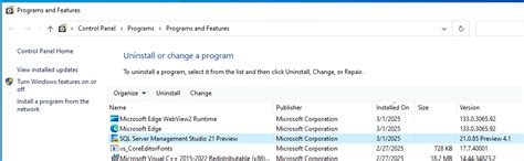 Ssms 21 Preview Release Sql Dba Blog