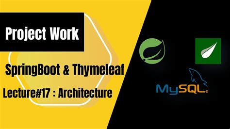 Project Architecture Spring Boot And Thymeleaf Project YouTube
