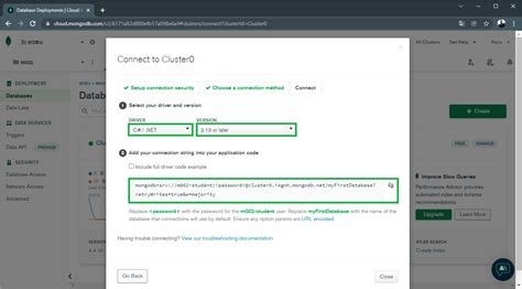 Connecting A Net Application With Mongodb Atlas