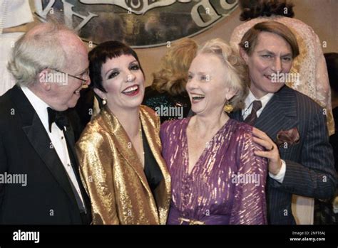 From Left To Right Actors Barnard Hughes Liza Minnelli Jessica Tandy