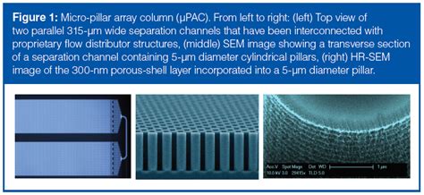 evaluation of micro pillar array columns µpac combined with high