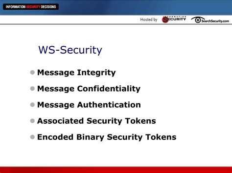 Ppt Web Services Security Powerpoint Presentation Free Download Id