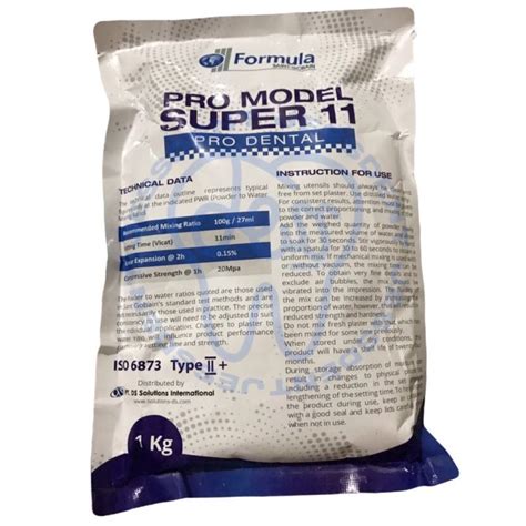 Dental Gips Stone Gipsum Biru Tipe Ii Gypsum Model Study Gips