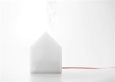 Cloudandcos Aroma Diffuser Resembles A Snow Covered House