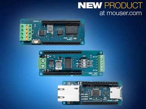 Arduino MKR Shields For Industrial Communication Networks