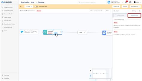 Validating Pipelines Syncari