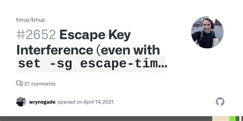 Escape Key Interference Even With `set Sg Escape Time 0` · Issue