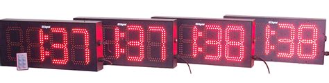 orion energy large system clocks for indoor customized digital led timers counters clocks