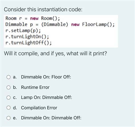 Solved Public Interface OnoffAble Void Turnoff Void Chegg