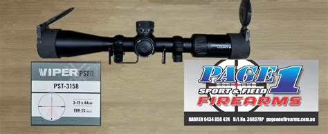 Vortex Viper Scope Second Hand Page One Firearms