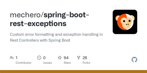 Github Mecherospring Boot Rest Exceptions Custom Error Formatting