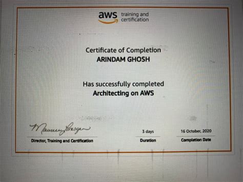 Arindam Ghosh On Linkedin Aws
