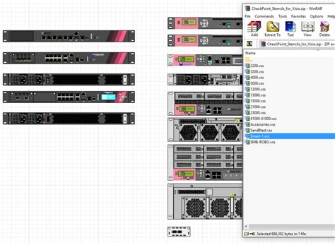 Check Point Appliance Visio Stencils For Downloading NetSec