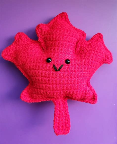 Crochet Maple Leaf Free Pattern Free Amigurumi