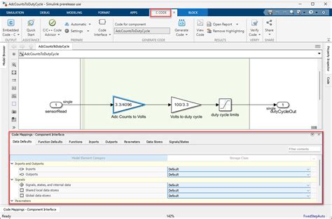 Integrate Code Generated For Infineon Tc3x With Ads Workflow Matlab