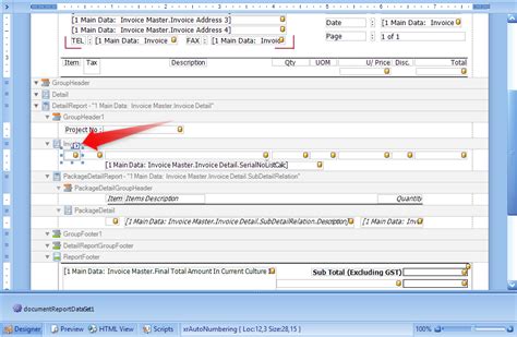 Troubleshooting Incorrect Numbering Sequence After Grouping In Report Designer Autocount