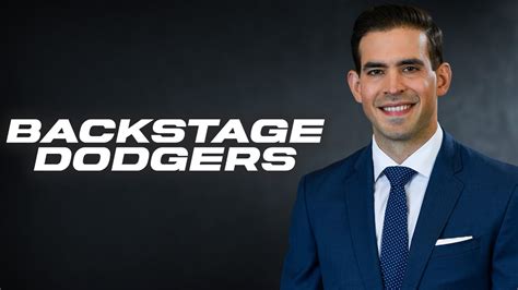 Joe Davis Broadcast Journey Backstage Dodgers Season 10 2023 Youtube