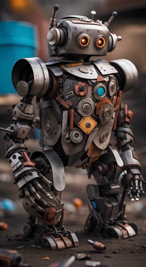 Scrap Bot By Blacksnowmaker On Deviantart