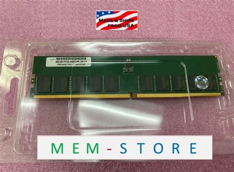 96gb 2x48gb Ddr5 5600mhz Ecc Udimm Ram Ksm56e46bd8km 48hm Compatible