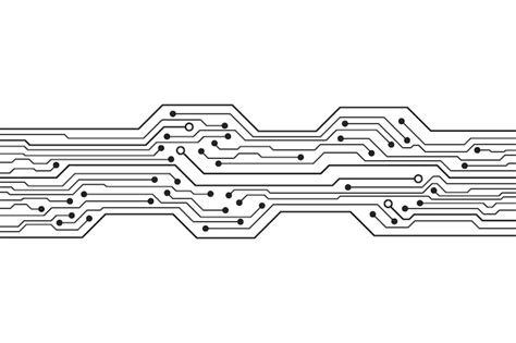 Premium Vector Abstract Futuristic Circuit Board Technology Background