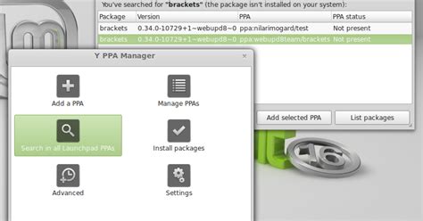 Y Ppa Manager 0992 Adds Support For Linux Mint 16 And Ubuntu 1404