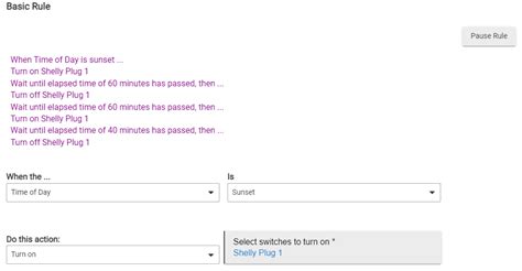 Sunset Does Not Turn On Device With Basic Rule 🛎️ Get Help Hubitat