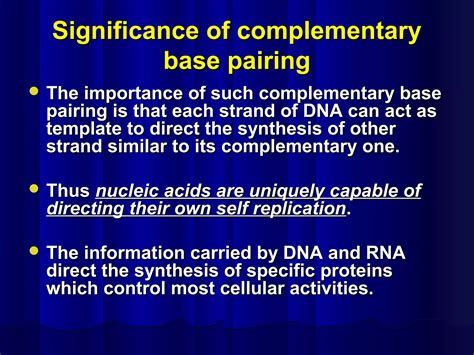 structure and function of dna ppt chemistry science