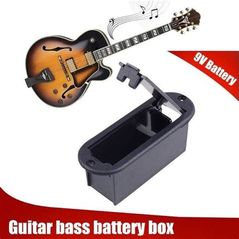 Jual Box Battery Holder 9V Elektrik Bass Gitar Pickup Tempat Batere Case 9V Sincer02 Dijamin