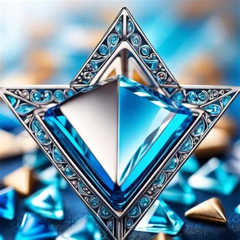 Premium Ai Image Colourful Triangle Shaped Abstract Background