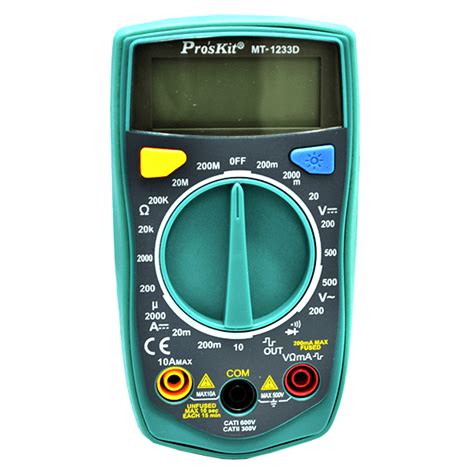 Digital Multimeter Proskit Mt 1233d Starlabs International