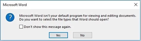 Word Isn T Default Program For Viewing And Editing Documents MiniTool