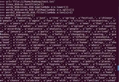 Spark RDD编程 综合实例 英文词频统计 无可奈何花落 博客园