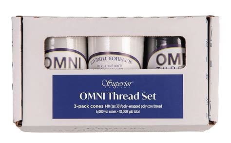 Superior Threads Omni Polyester Sewing Quilting Thread 6000