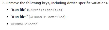 Ios Invalid Image Path No Image Found At The Path CFBundleIcons Xcode Stack Overflow