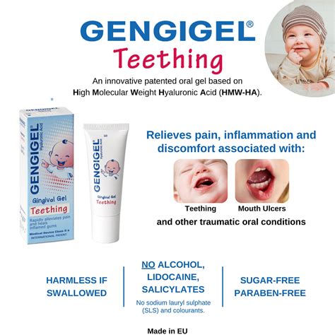 Gengigel Teething Gel 20ml Poisson Pharma