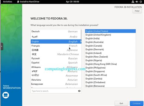 How To Install Fedora 40 Step By Step With Screenshots Computingforgeeks