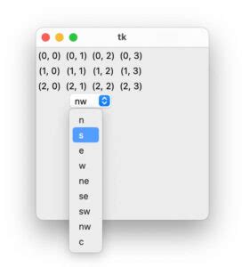 Tkintergridメソッドを解説 Youta blog
