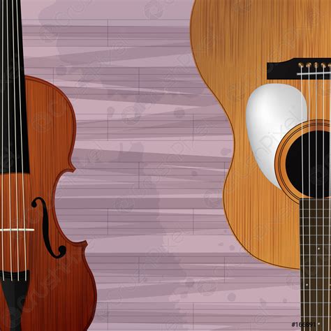Icono De Guitarra Y Violín Vector De Stock 166891 Crushpixel