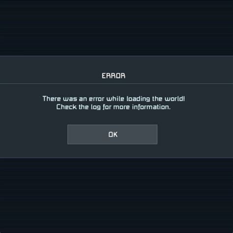 How To Fix “error Loading World” Steam Solo