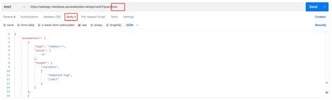 Send Parameters In Body With Export Format Get Help Metabase Discussion