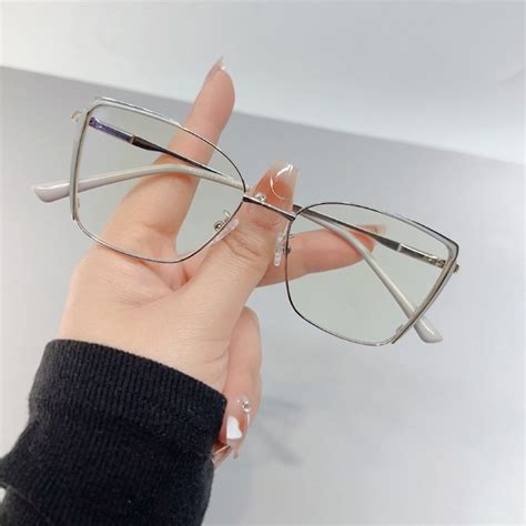 Photochromic Graded Eyeglass For Women Men Anti Radiation Eye Glasses