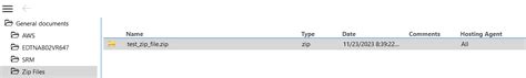 automating zip file handling in dataminer updating element tables with