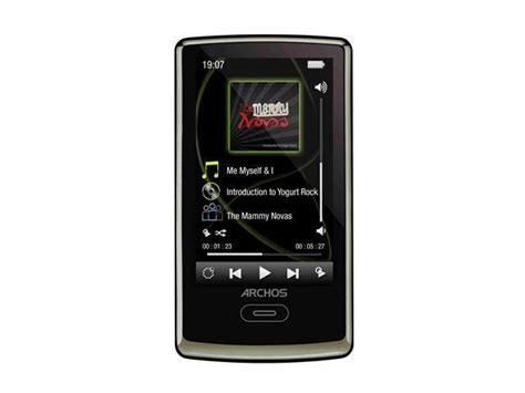 Archos 3 Vision 8GB MP3 MP4 Player 501338 CHOCOLATE BROWN Newegg Com